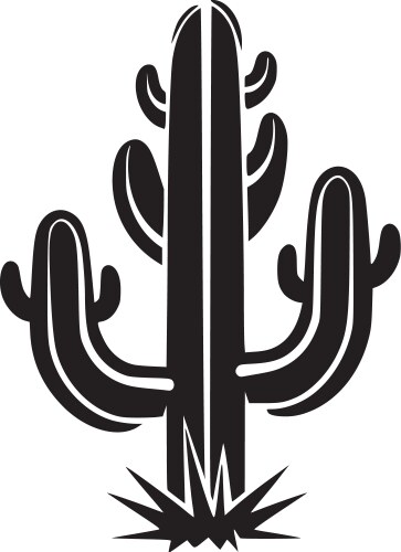 Cactus cartoon Royalty Free Vector Image - VectorStock