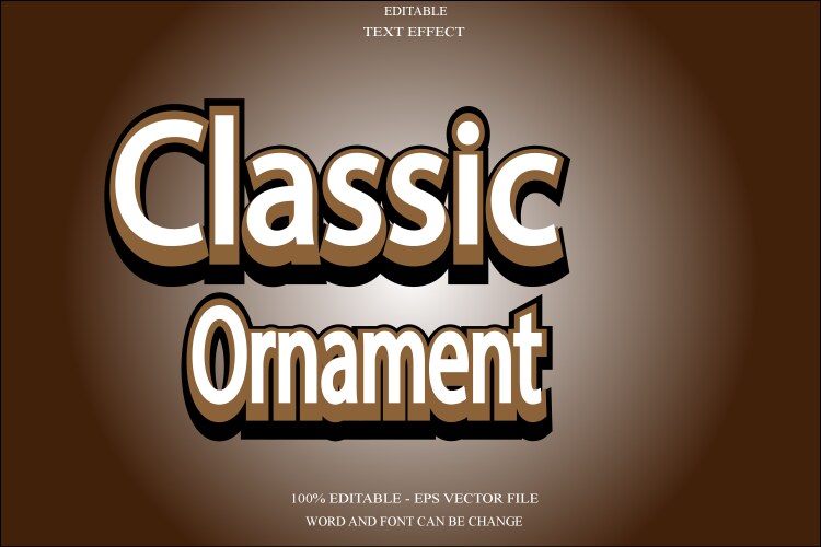 Games kids editable text effect 3 dimension Vector Image