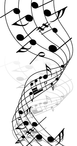 Musical Notes Drawing Vector Images (over 12,000)