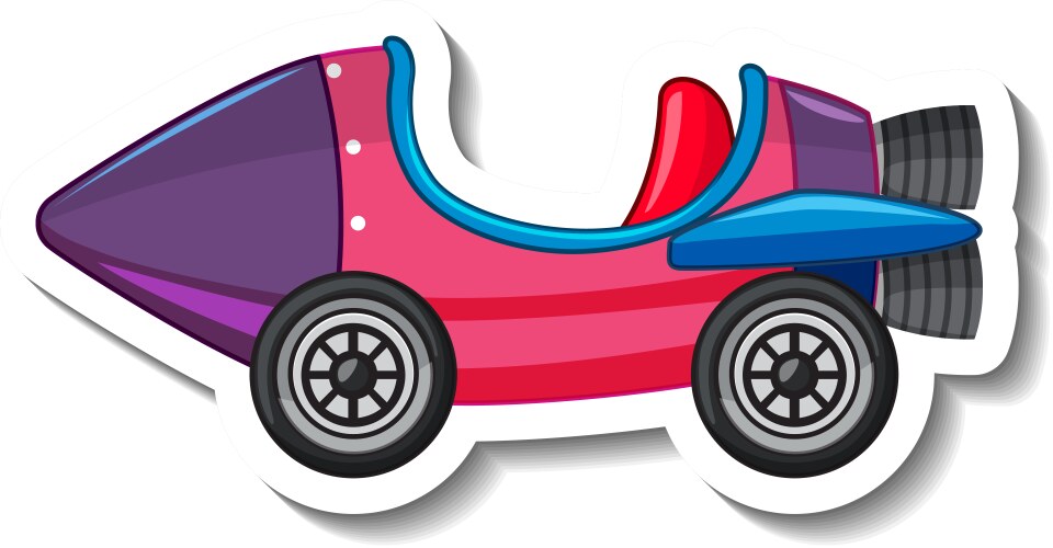 Rocket ride at fun fair on white background Vector Image