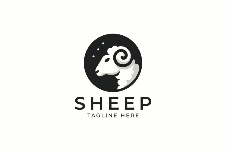 Wool Logo Sheep Vector Images (over 2,400)