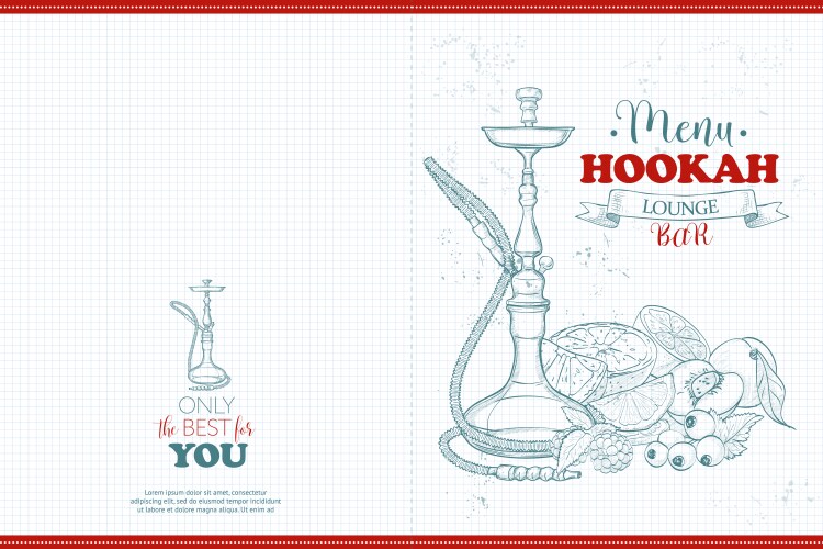 Color menu design Royalty Free Vector Image - VectorStock