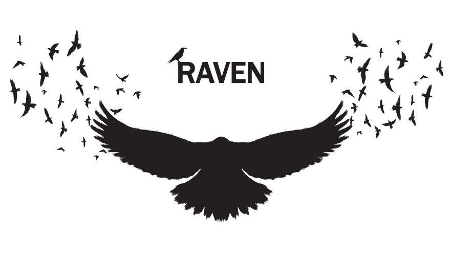 Outline Raven Vector Images (over 1,700)