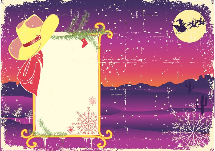 Western Christmas Border Vector Images (22)