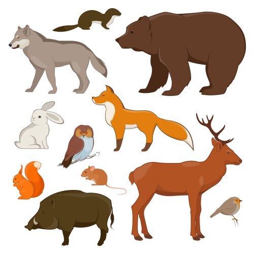 Wild Animals Vector Images (over 800,000)