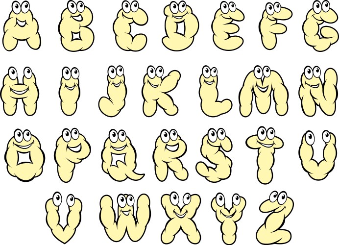 Alphabet Letters with Eye Vector Images (over 12,000)