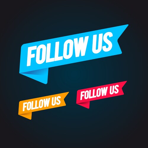 Follow Us Vector Images (over 3,400)