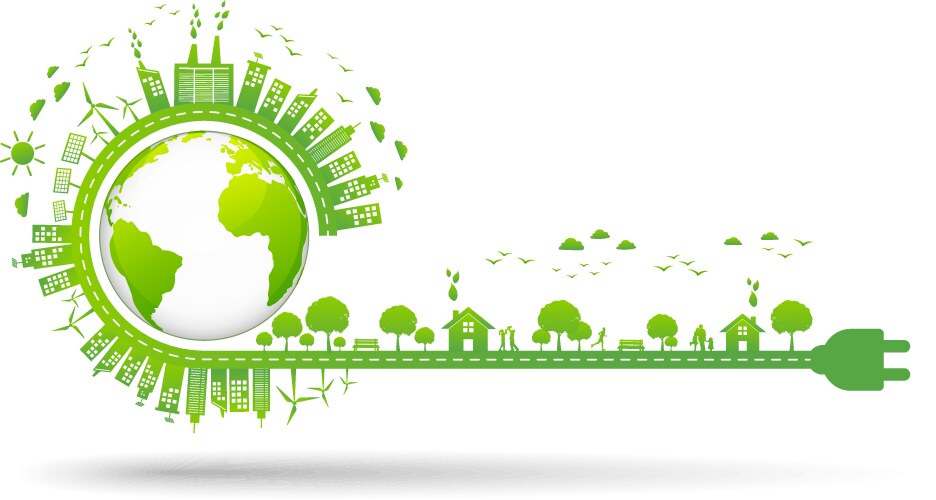 Pie chart showing sustainable development goals Vector Image