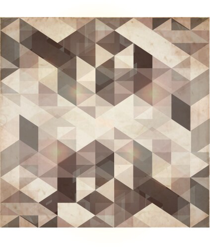 Triangle retro background Royalty Free Vector Image
