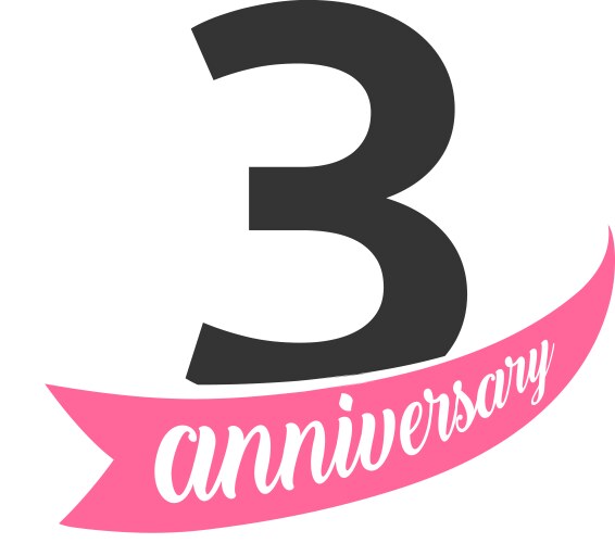 Pink Number 3 Vector Images (over 920)