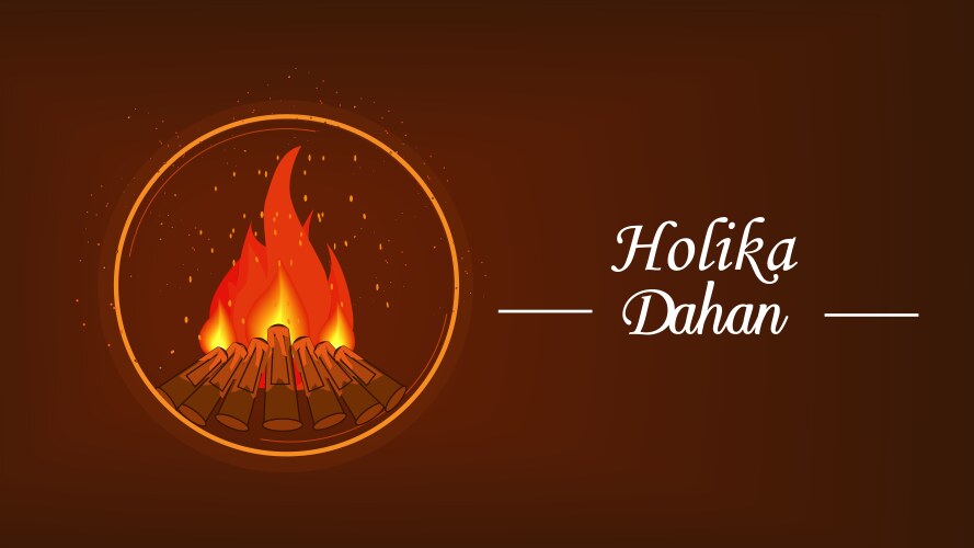 Holi Bonfire Holika Vector Images (67)