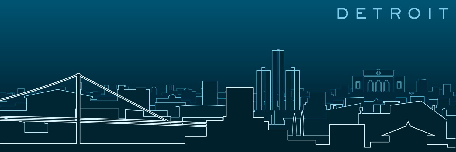 Detroit Skyline Vector Images (over 220)