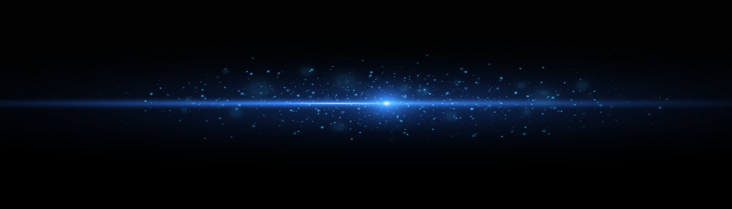 Blue light flash lines Royalty Free Vector Image