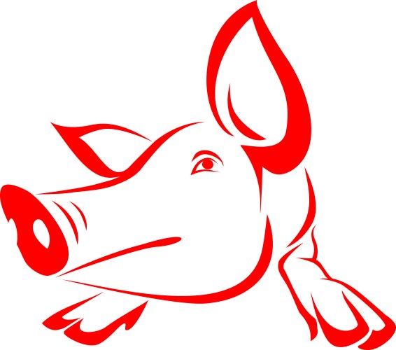 Pig Outline Vector Images (over 15,000)