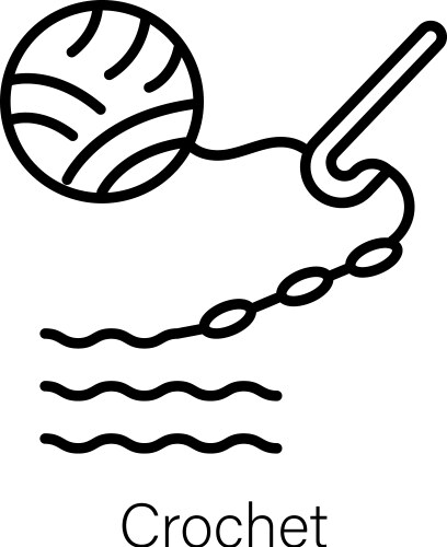 Crochet Icon Vector Images (over 4,400)