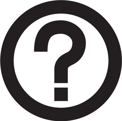 Black Question Mark Vector Images (over 25,000)