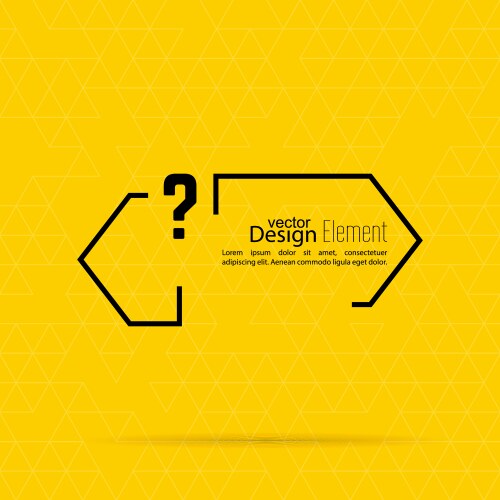 Neon question mark frame quiz lighting Royalty Free Vector