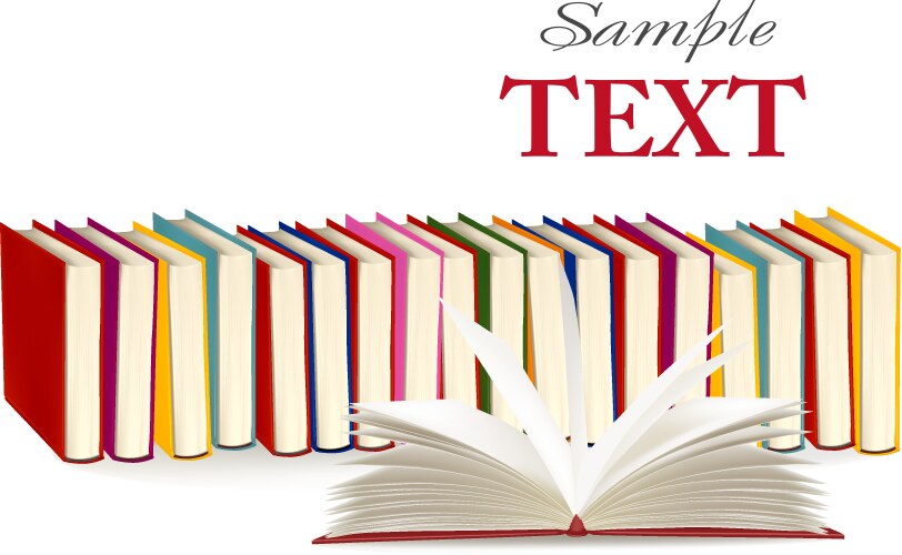 Open book Royalty Free Vector Image - VectorStock