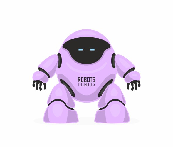 Purple Robot Vector Images (over 7,700)