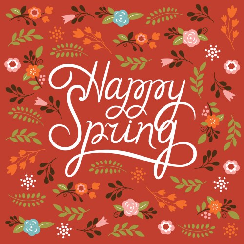 Happy Spring Vector Images (over 310,000)