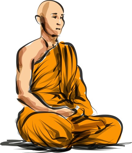Monk Vector Images (over 9,900)