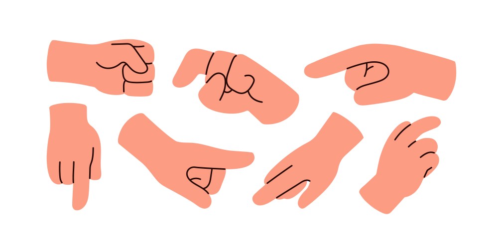 Hand Indicator Vector Images (over 9,300)