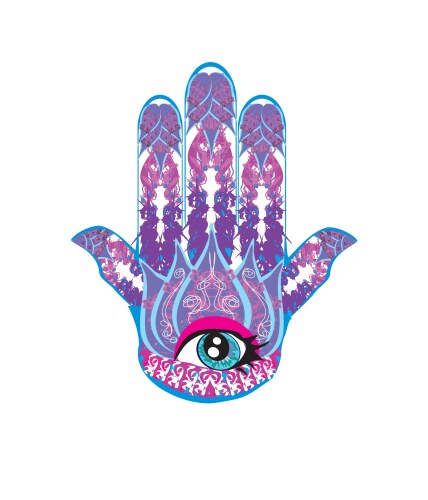 Hamsa Royalty Free Vector Image - VectorStock
