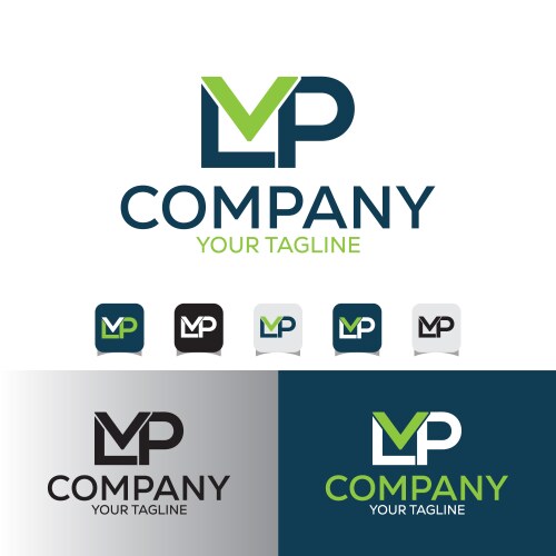 3 letter wgz initial logo template Royalty Free Vector Image