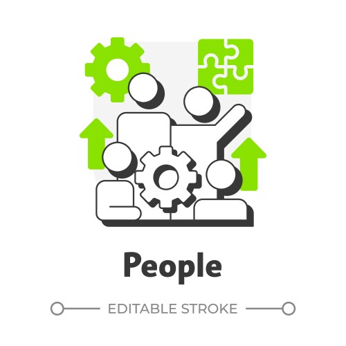Green People Icon Vector Images (over 77,000)