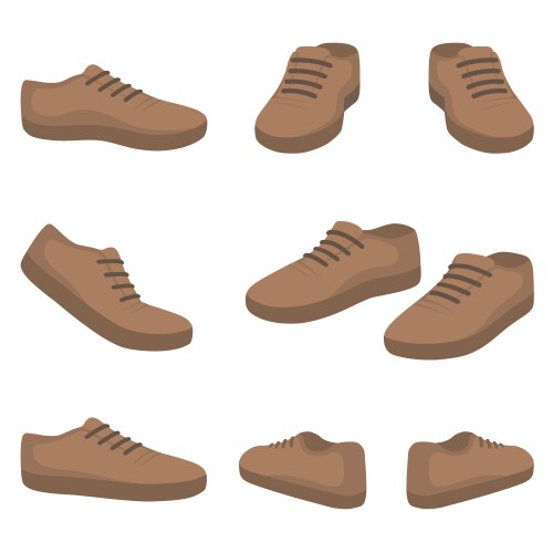 Running Shoes Top View Vector Images (over 160)