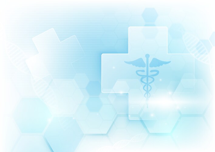 Template for science and technology presentation Vector Image