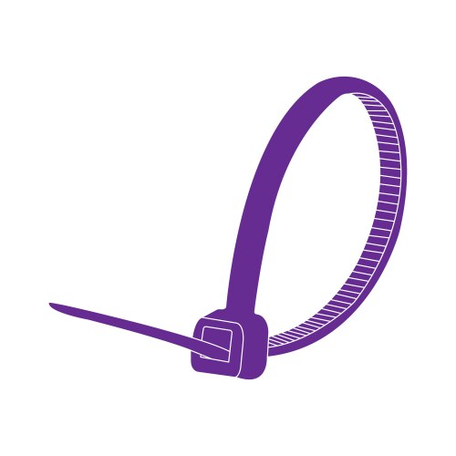 Cable ties icon Royalty Free Vector Image - VectorStock