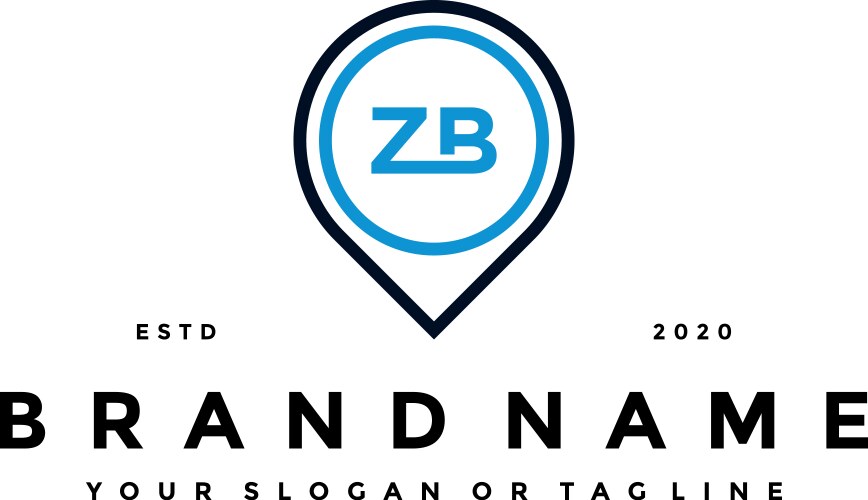 Zb Logo Company Business Vector Images (over 1,400)