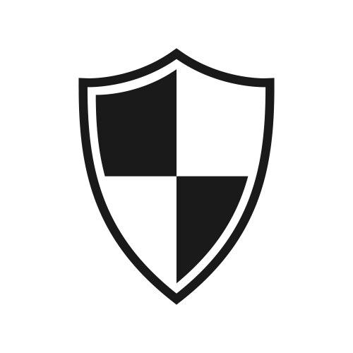 Shield logo Royalty Free Vector Image - VectorStock