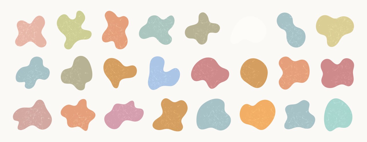 Colour Splodge Vector Images (over 110)