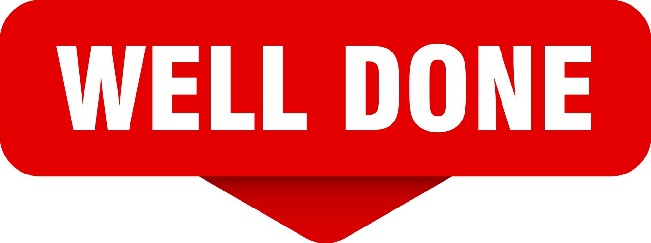 Well Done Vector Images (over 3,100)