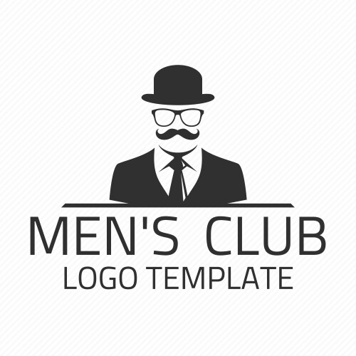 Old man logo Royalty Free Vector Image - VectorStock
