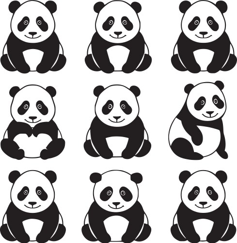 Panda Png Vector Images (over 130)