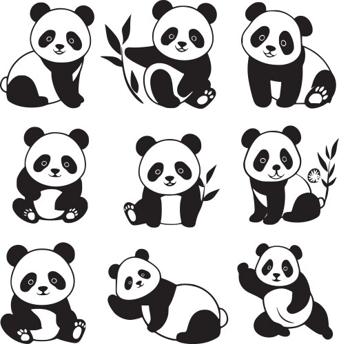 Panda Png Vector Images (over 130)