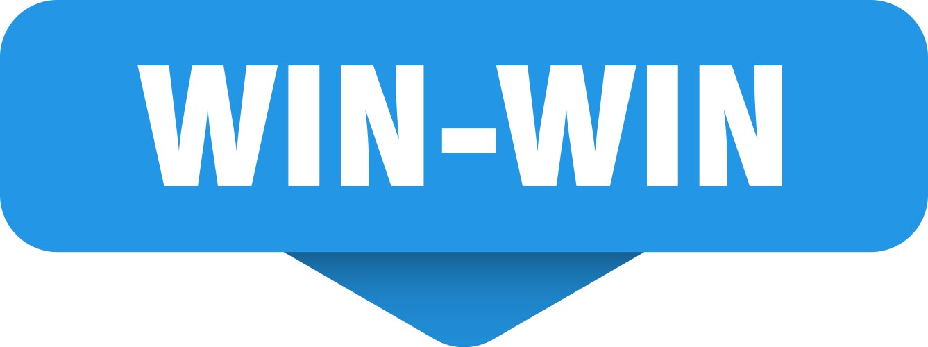 Winner sticker sign on transparent Royalty Free Vector Image