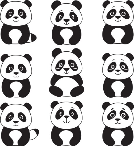 Panda Png Vector Images (over 130)
