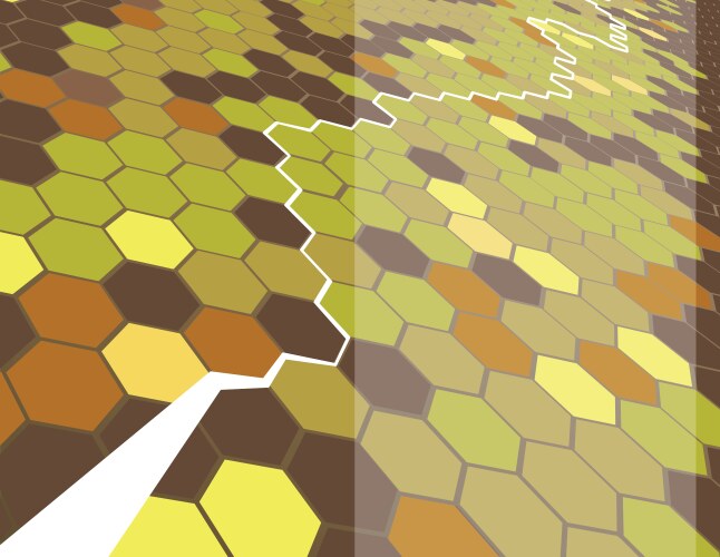 Checkered techno background Royalty Free Vector Image