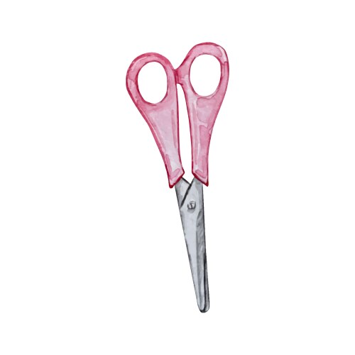 Scissors Pink Icon Vector Images (over 970)