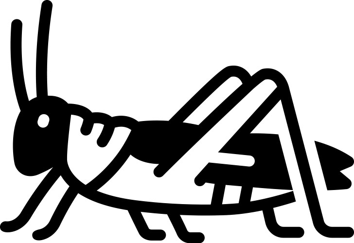 Locust Silhouette Vector Images (over 610)