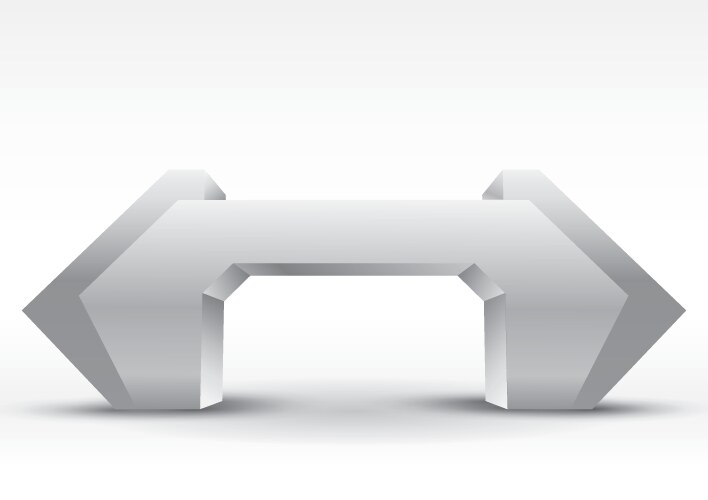 Gate exhibition Royalty Free Vector Image - VectorStock