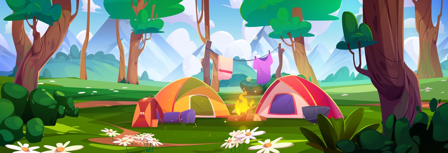 Forest Camp Vector Images (over 70,000)