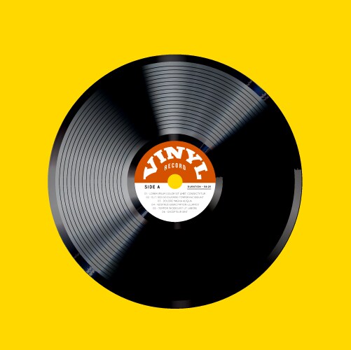 Vinyl Royalty Free Vector Image - VectorStock