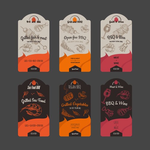 Bbq Label Vector Images (over 15,000)