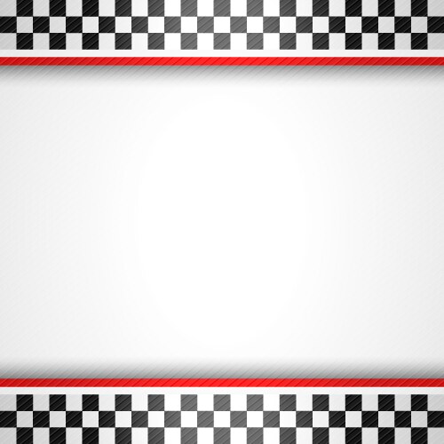 Racing flag car race sport auto rally grunge Vector Image