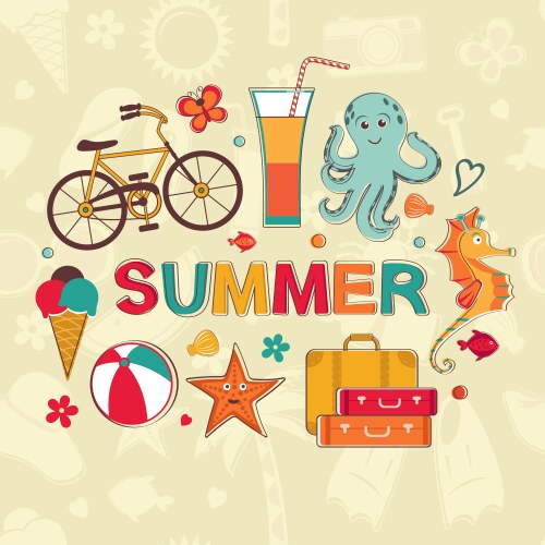 Summer Cartoon Vector Images (over 570,000)